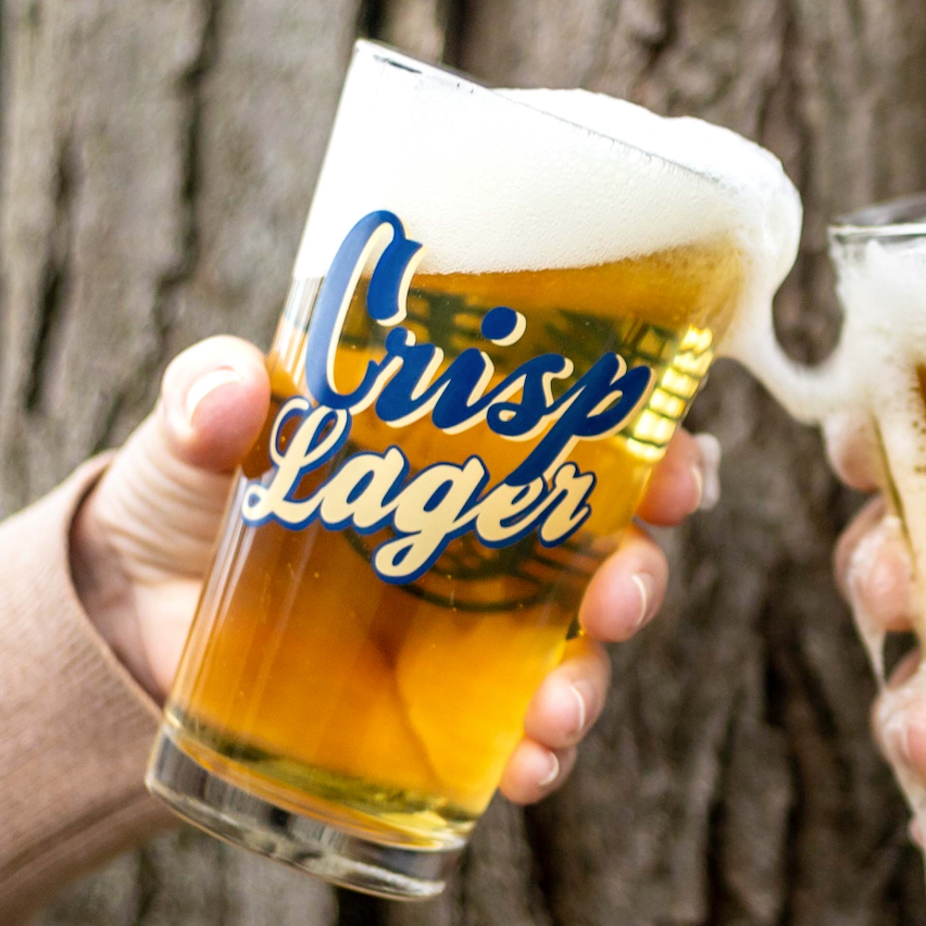 Crisp Pint Glass | New Trail Outpost